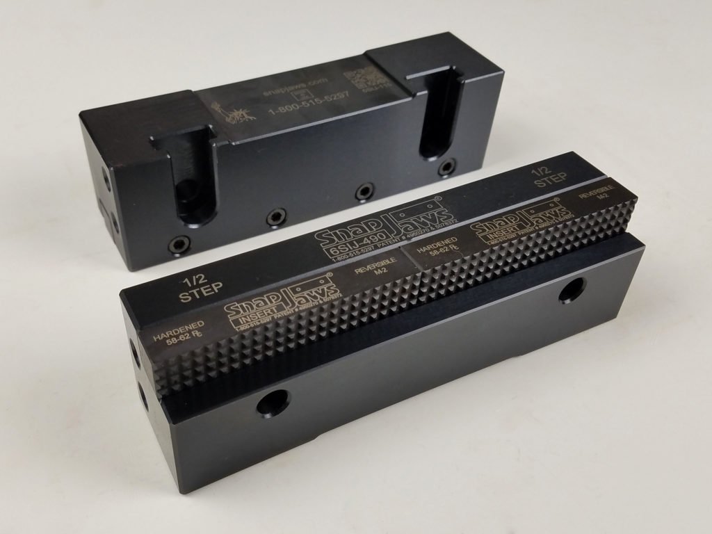 6SIJ-490 6″ Serrated Step Jaw 1/2 Step – SnapJaws