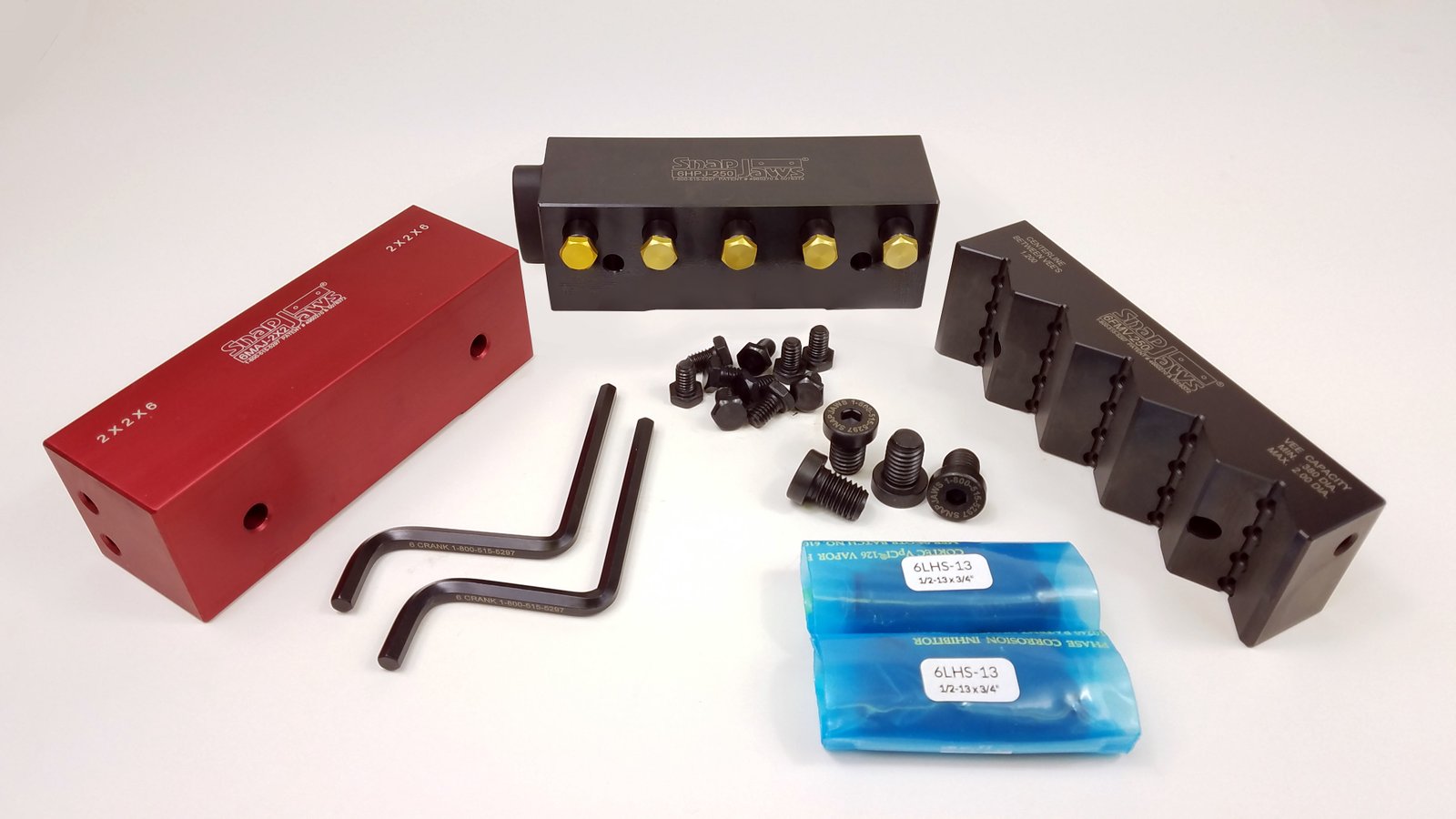 6HPJ-PKG1 Single Row Hydraulic Piston Jaw Package – SnapJaws