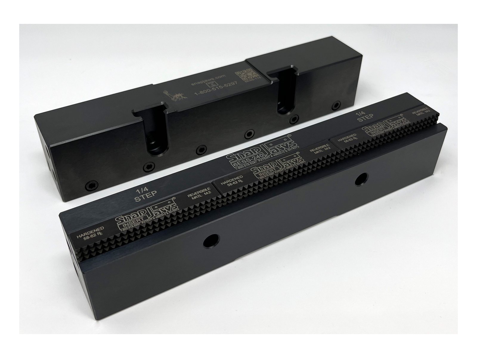 6ESS-240 9″ Long Serrated Step Jaw 1/4″ Step – SnapJaws