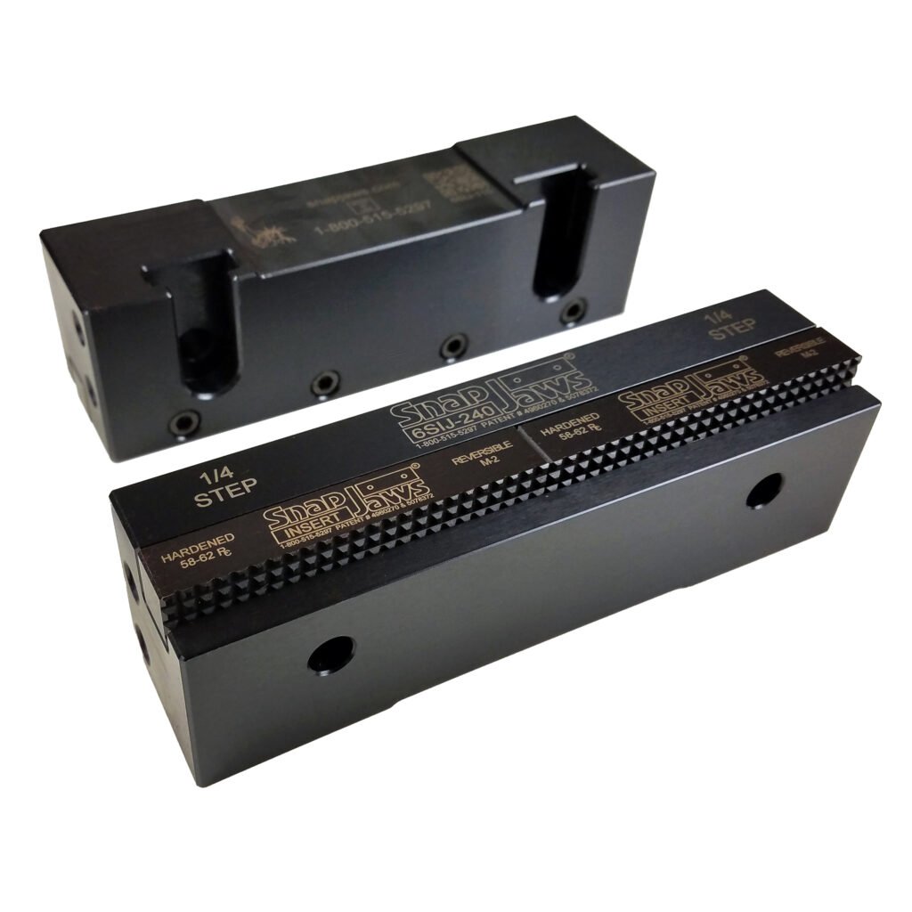 6SIJ-240 6″ Serrated Step Jaw 1/4 Step - SnapJaws